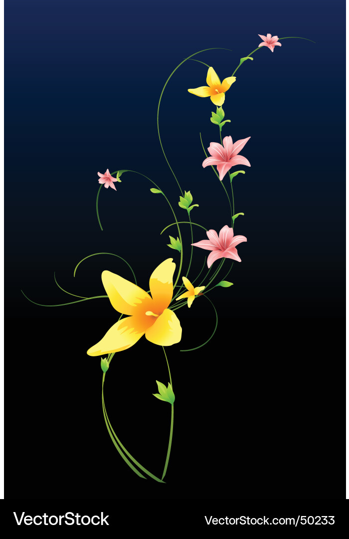 Flower Royalty Free Vector Image - VectorStock