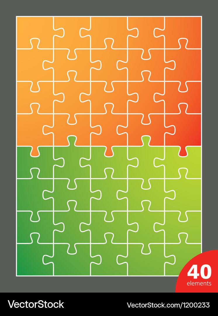 Puzzle Royalty Free Vector Image - VectorStock