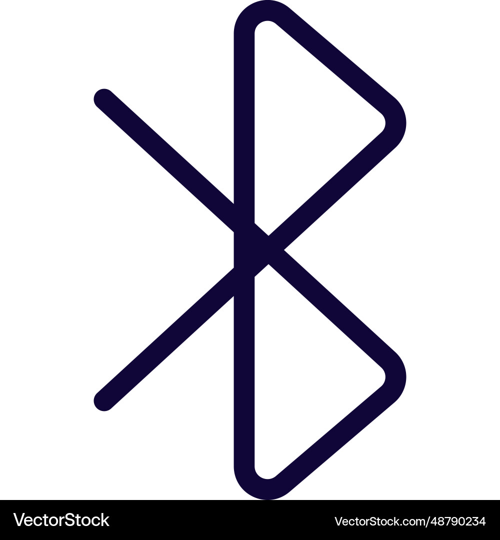 Bluetooth technology for connecting gadget Vector Image