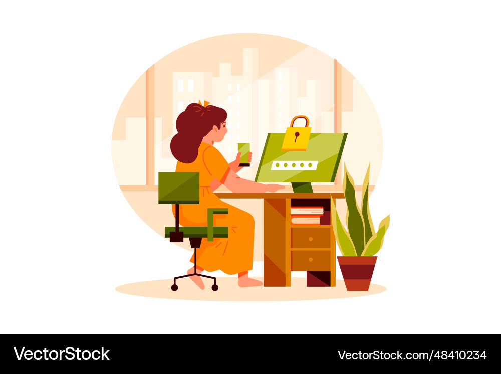 Pattern Security Lock Royalty Free Vector Image