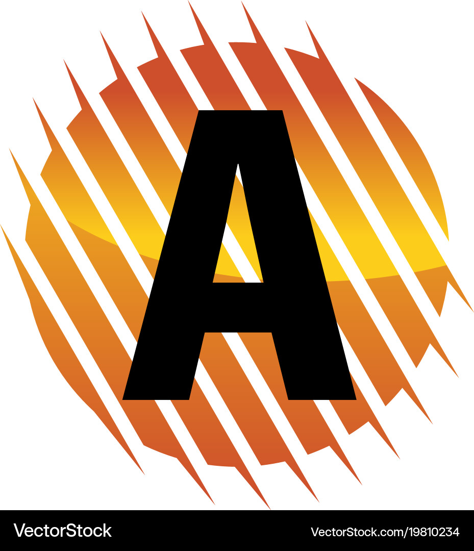 Technology letter Royalty Free Vector Image - VectorStock