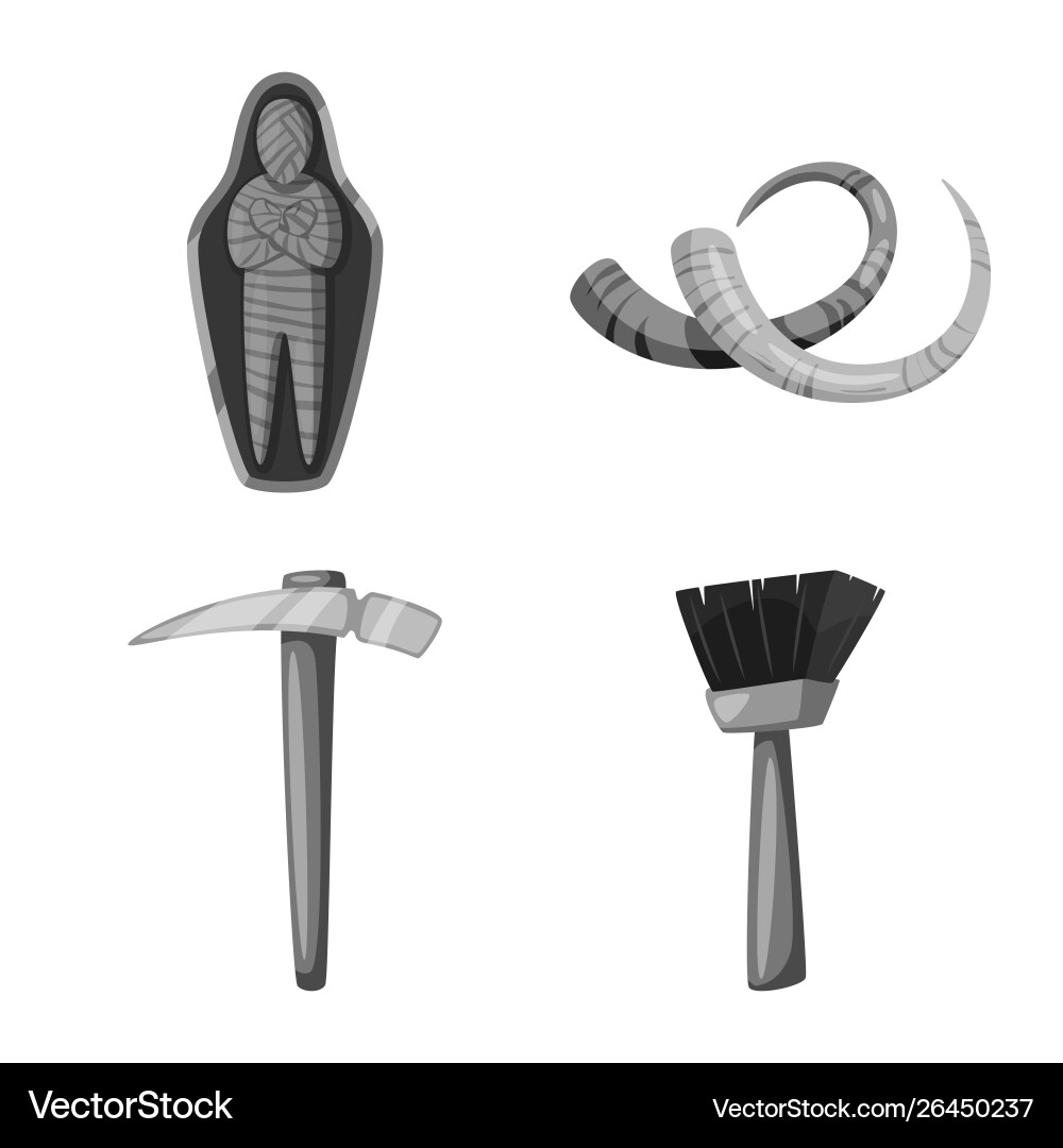 Design story and discovery symbol Royalty Free Vector Image