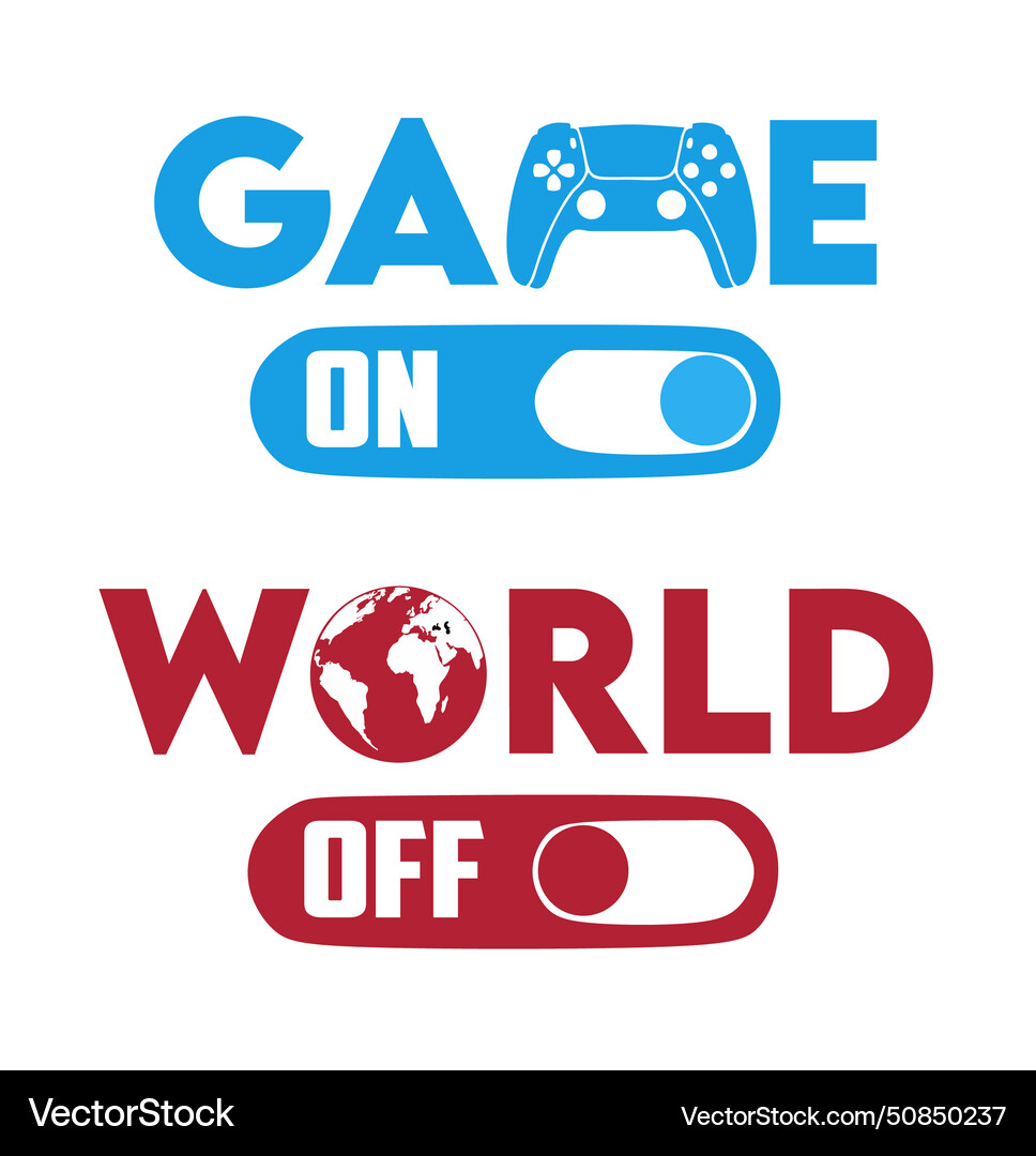 Gaming zone poster for gamer Royalty Free Vector Image