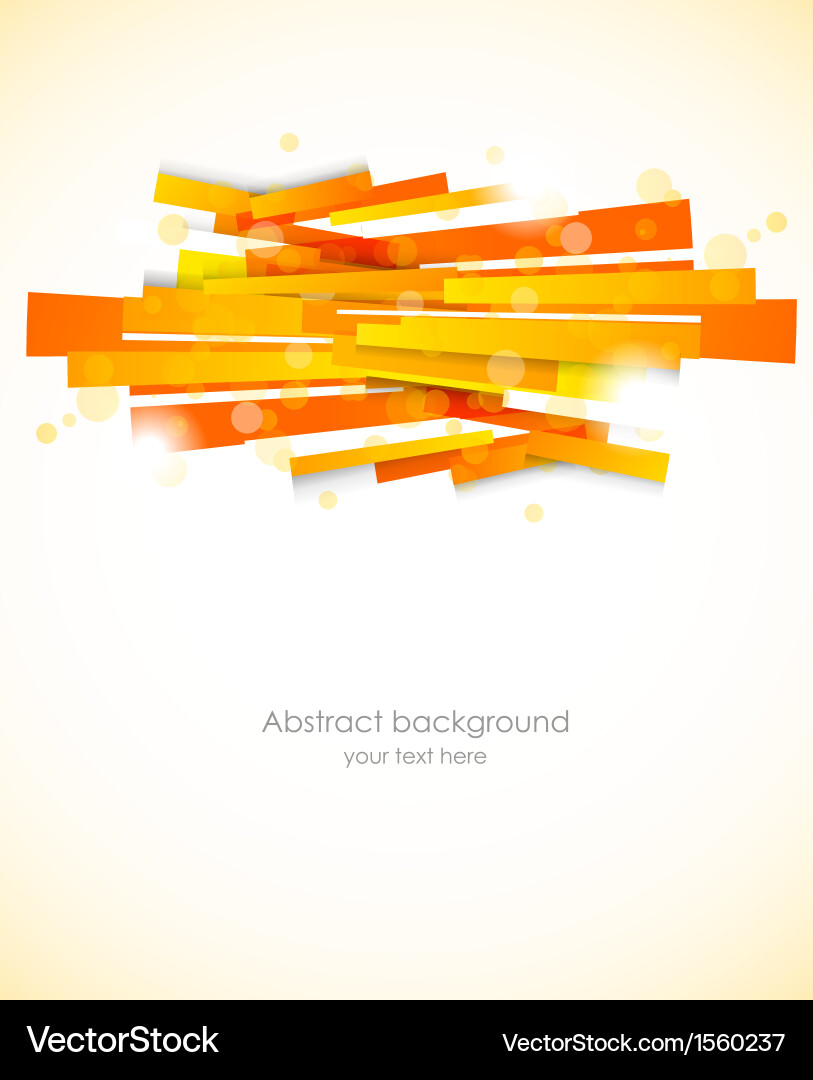 Modern Orange Line Background Royalty Free Vector Image