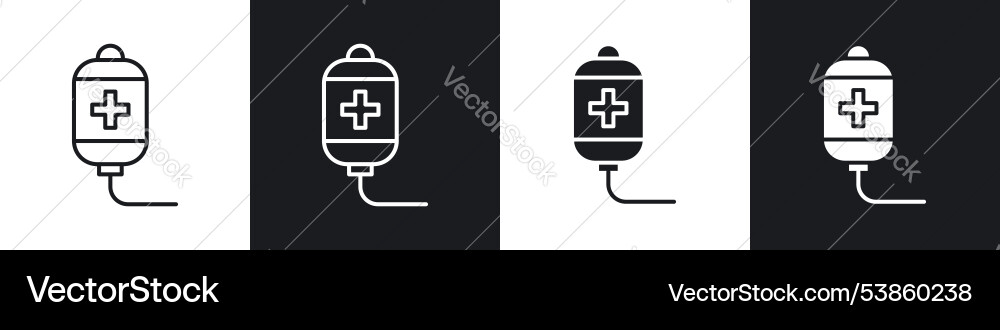 Chemotherapy icon set Royalty Free Vector Image