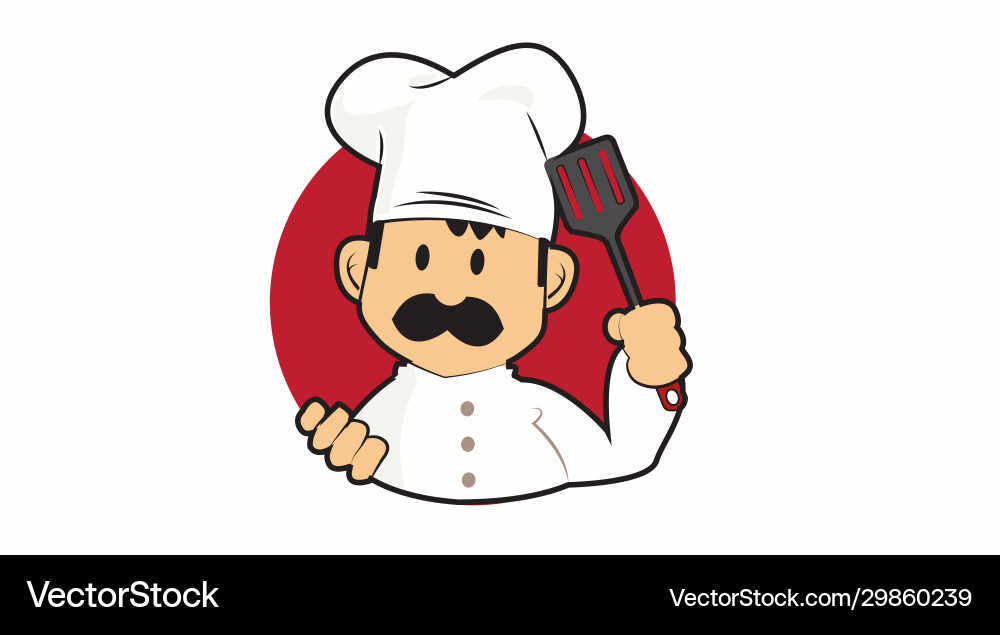 Chef logo Royalty Free Vector Image - VectorStock