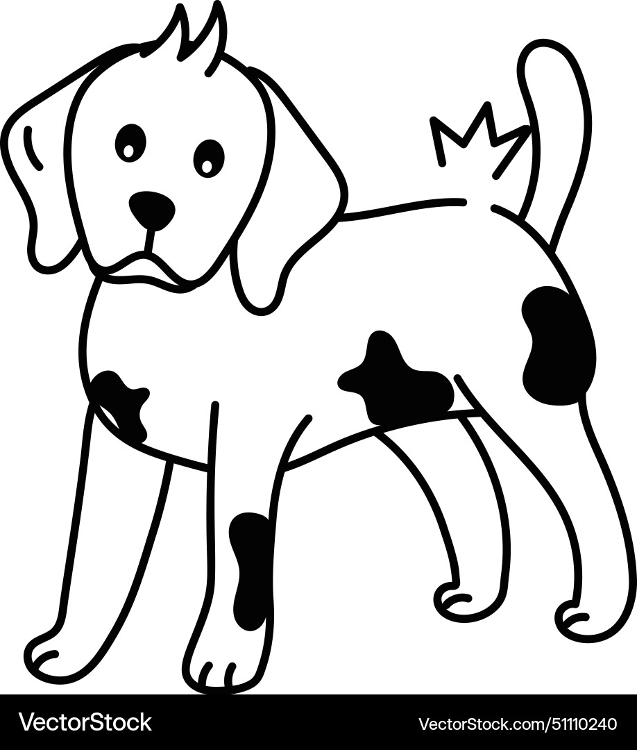 Hound Royalty Free Vector Image - VectorStock