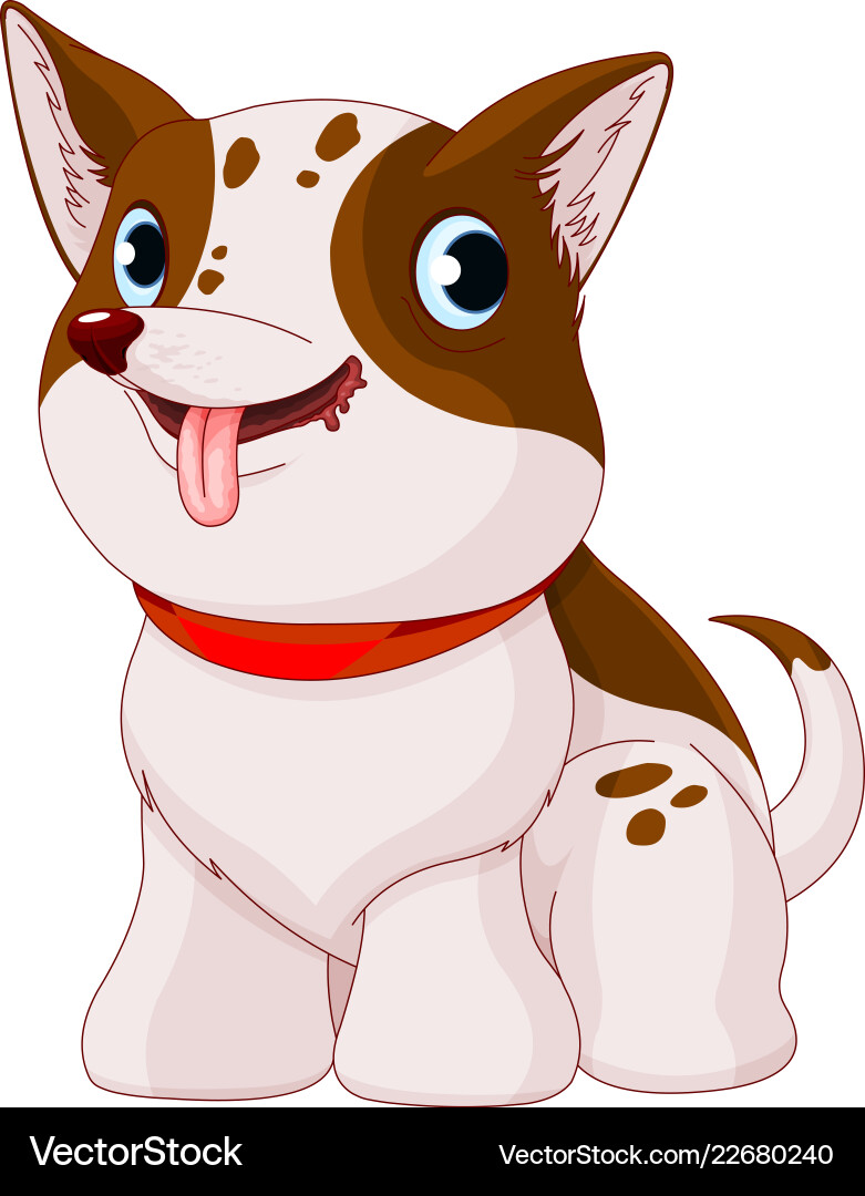 Puppy dog Royalty Free Vector Image - VectorStock