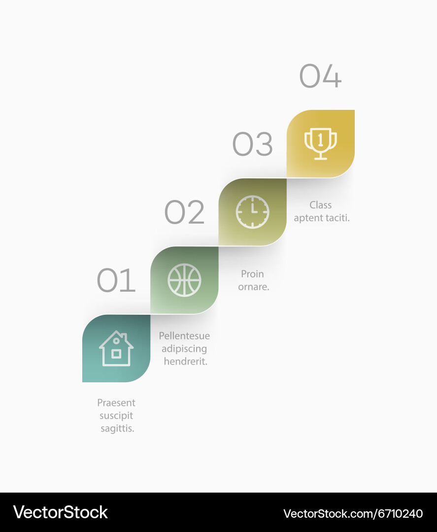 Step by Royalty Free Vector Image - VectorStock