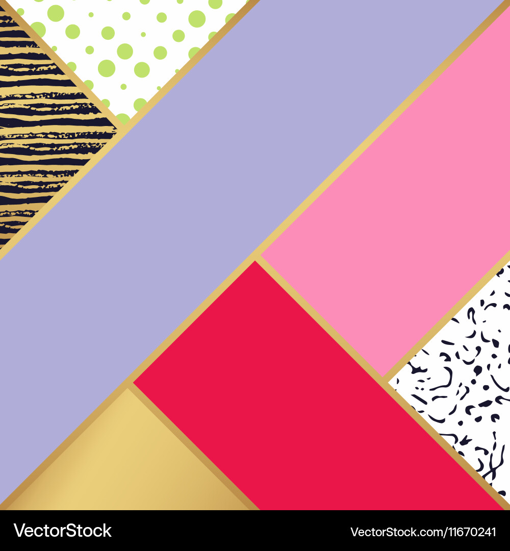 Abstract art pattern Royalty Free Vector Image