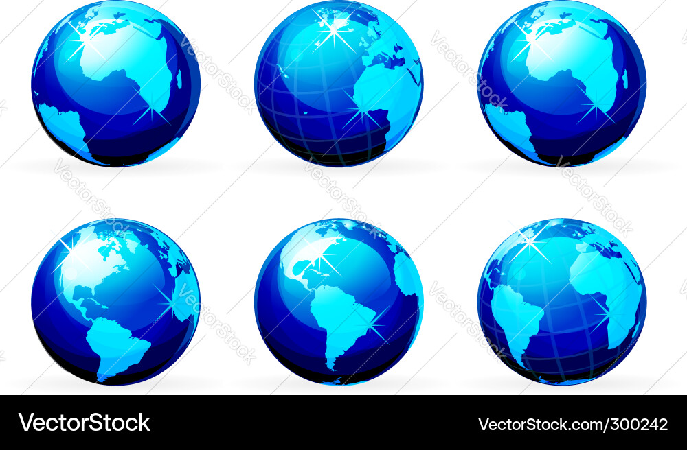 Earth icon Royalty Free Vector Image - VectorStock