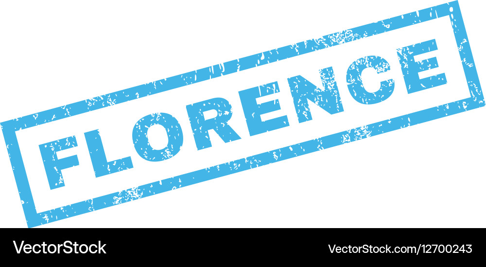 Florence rubber stamp Royalty Free Vector Image