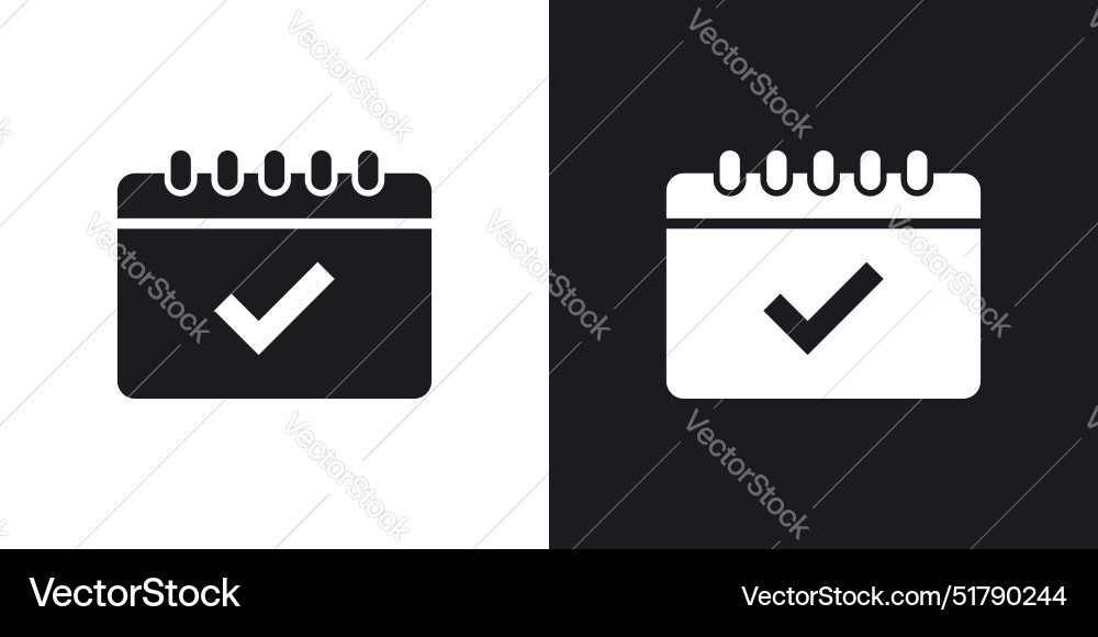 Check in calendar icon Royalty Free Vector Image