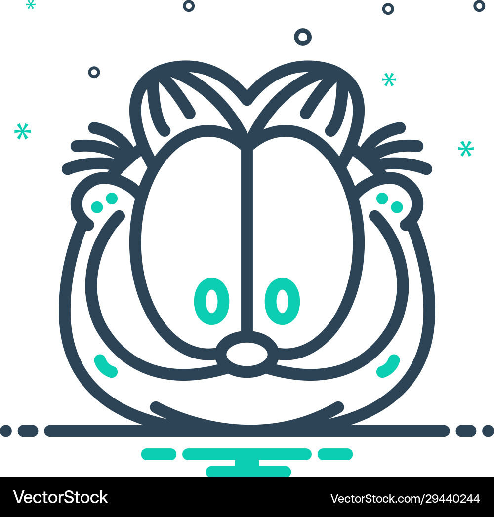 Garfield Royalty Free Vector Image - VectorStock