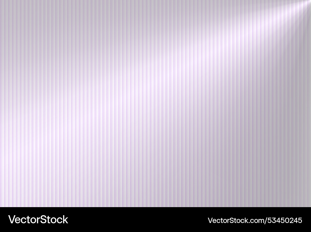 Ribbed glass effect 3d rectangular background Vector Image