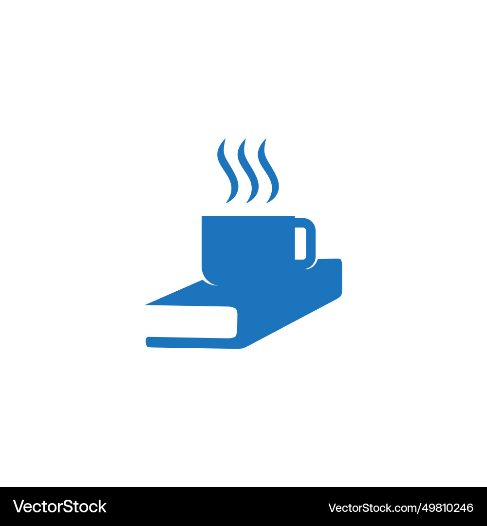 Book study icon logo design Royalty Free Vector Image