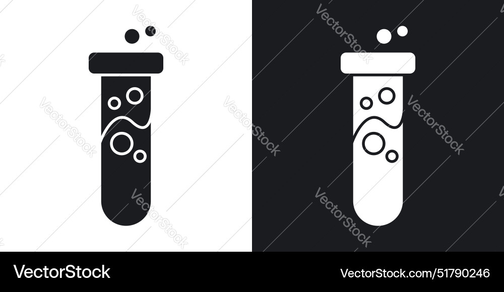 Chemical tube icon Royalty Free Vector Image - VectorStock