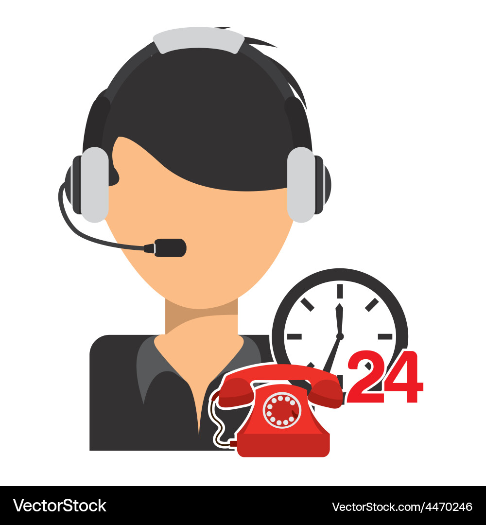 Customer support Royalty Free Vector Image - VectorStock