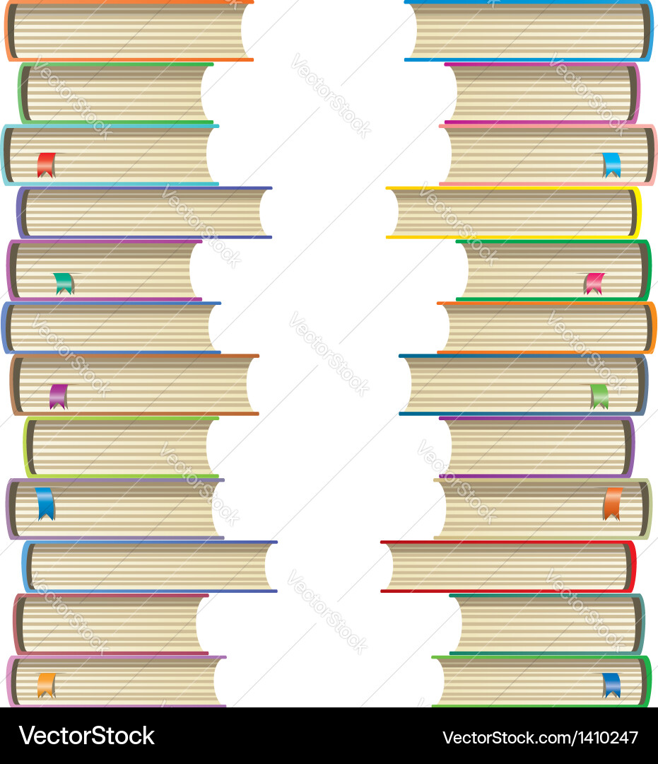 Books Royalty Free Vector Image - VectorStock
