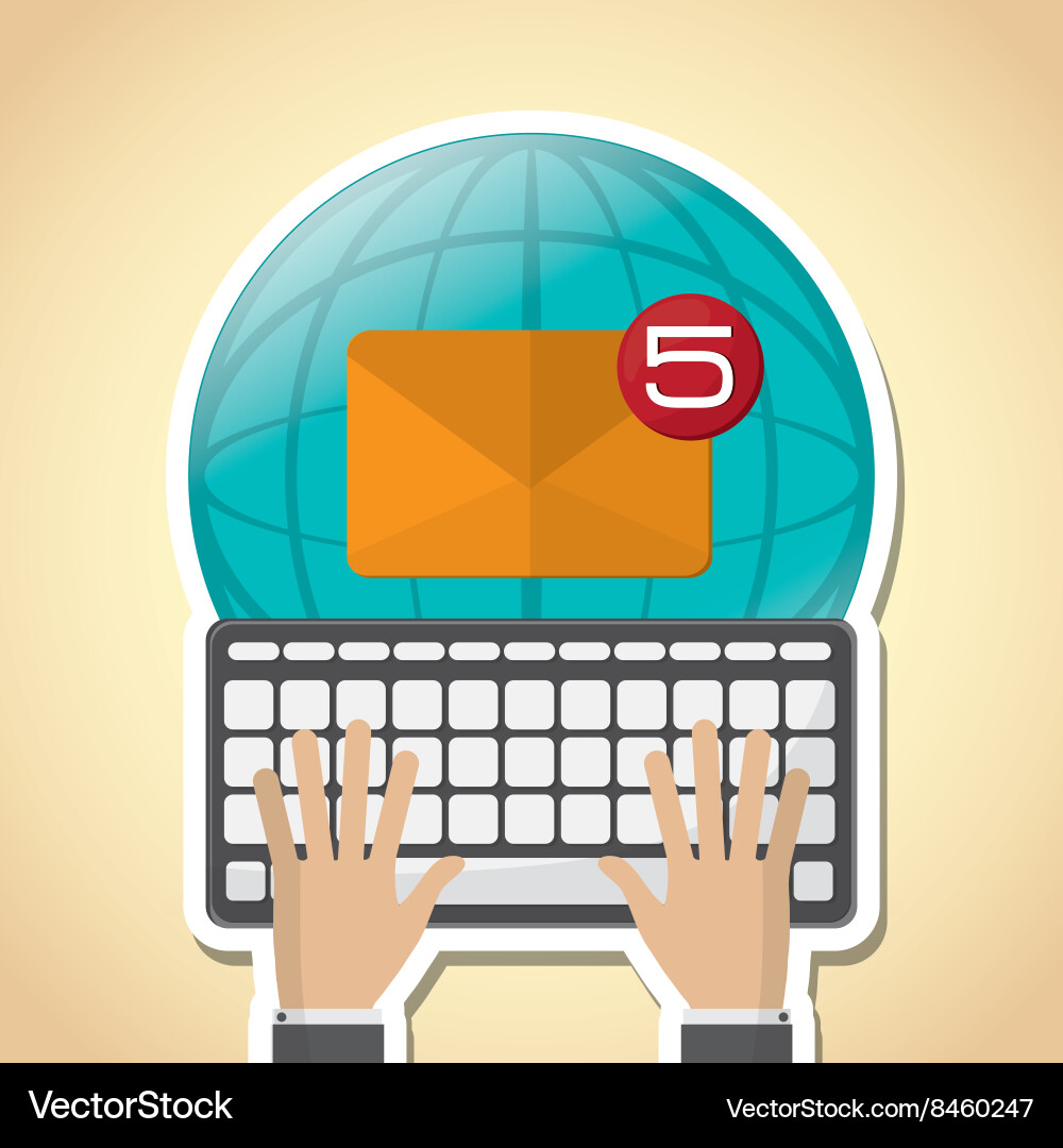 Sms graphic design Royalty Free Vector Image - VectorStock