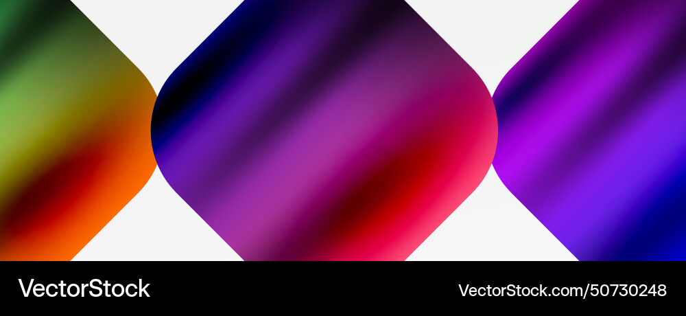 Metal colorful plates background Royalty Free Vector Image