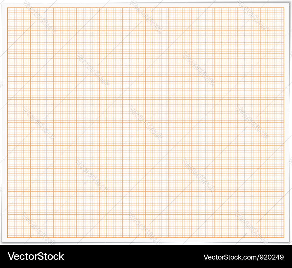 Graph paper Royalty Free Vector Image - VectorStock