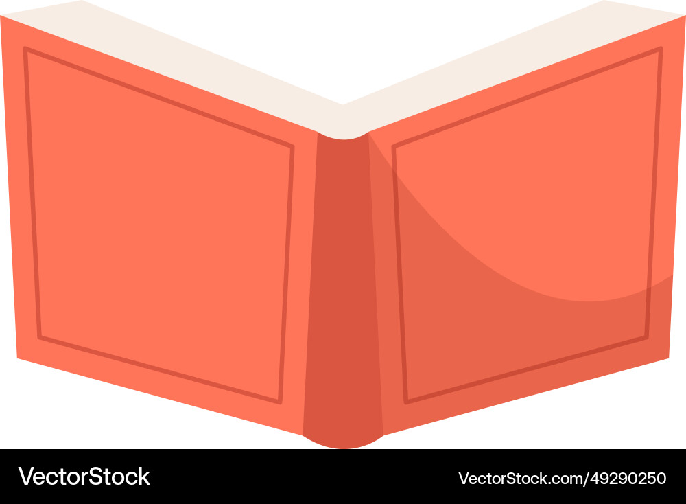 Opened book literature Royalty Free Vector Image