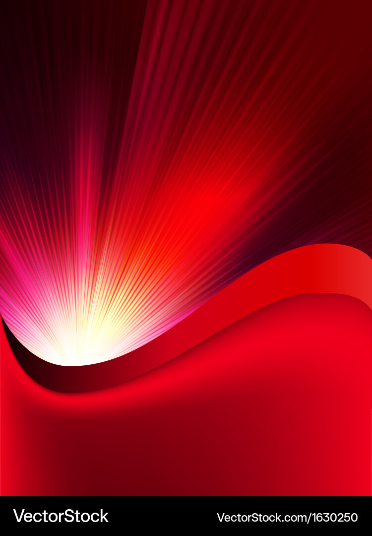 Radiant Night Lights Background Royalty Free Vector Image