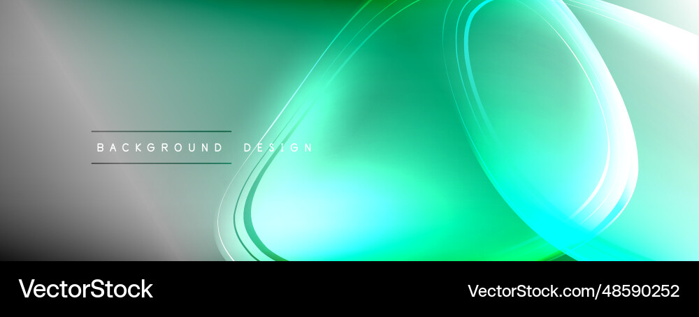 Abstract background - liquid transparent Vector Image