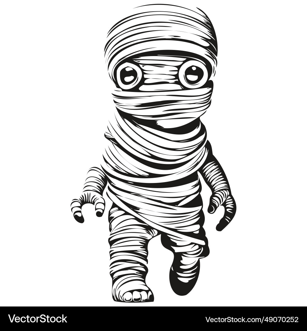 Mummy for projects Royalty Free Vector Image - VectorStock