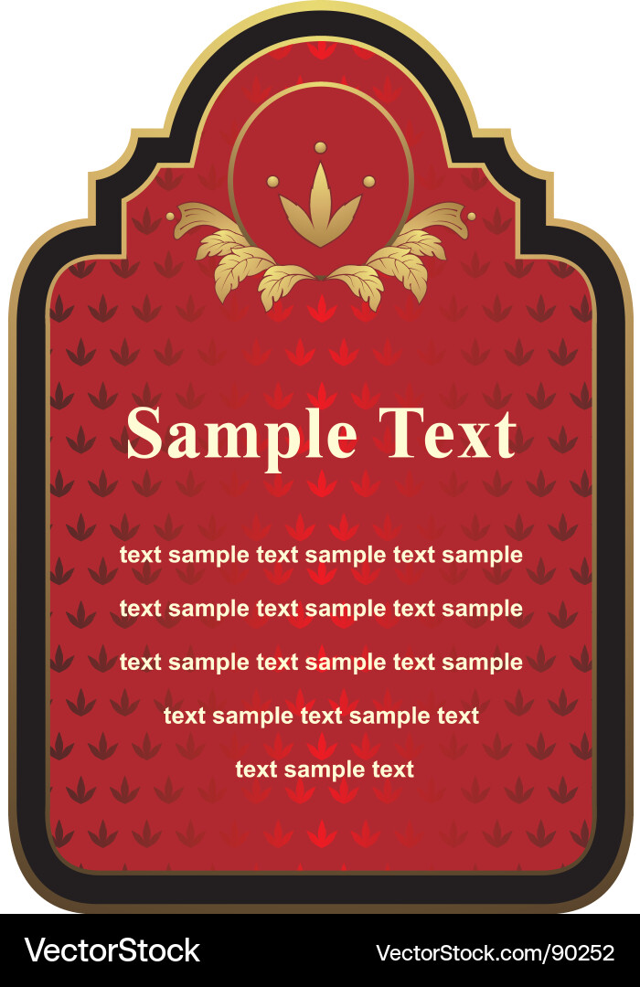 Royal frame Royalty Free Vector Image - VectorStock