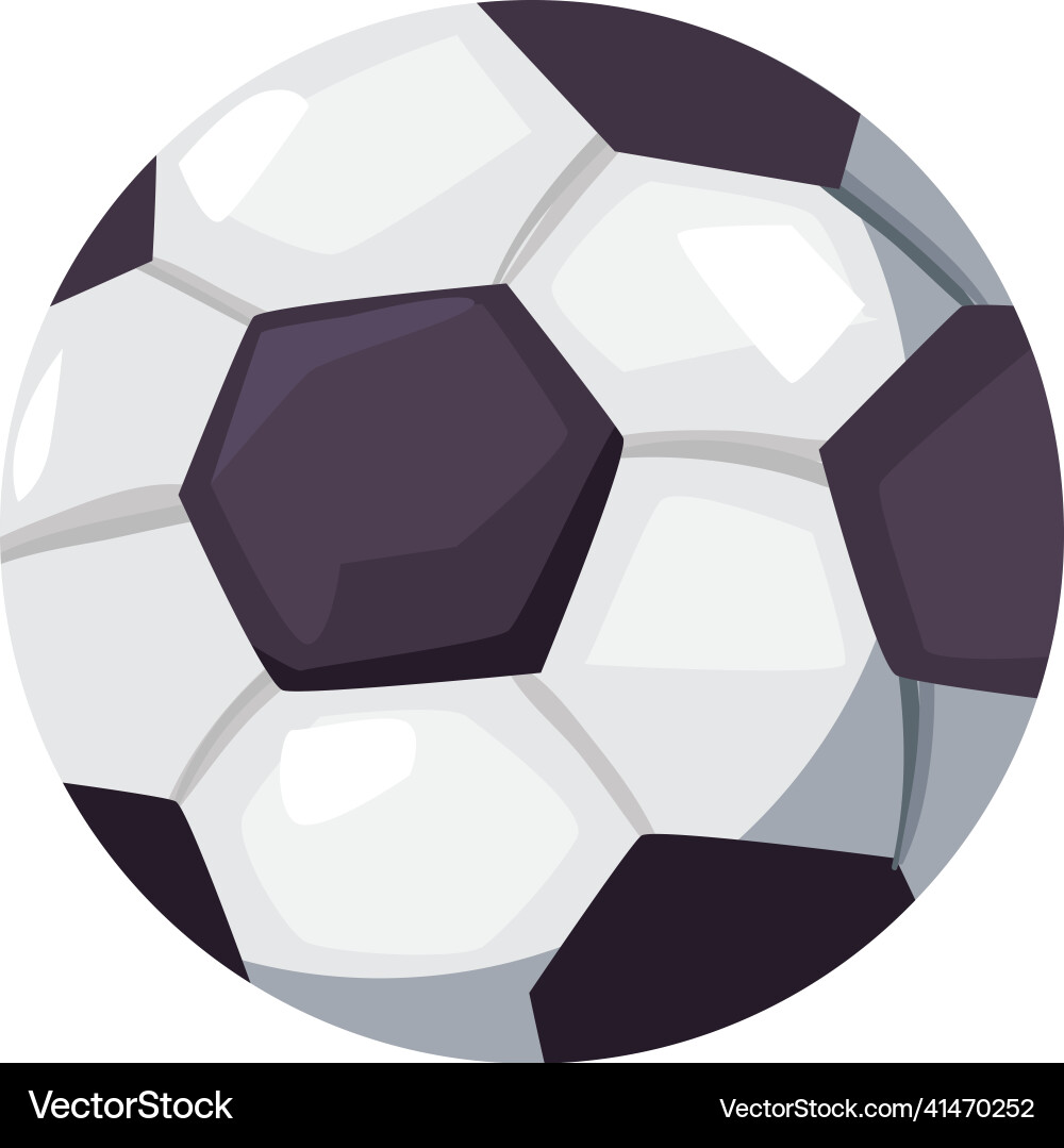 Soccer ball Royalty Free Vector Image - VectorStock