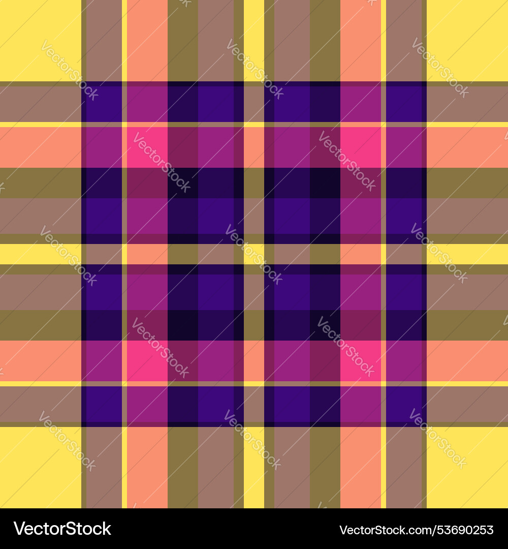 Free fabric check texture nostalgia pattern Vector Image