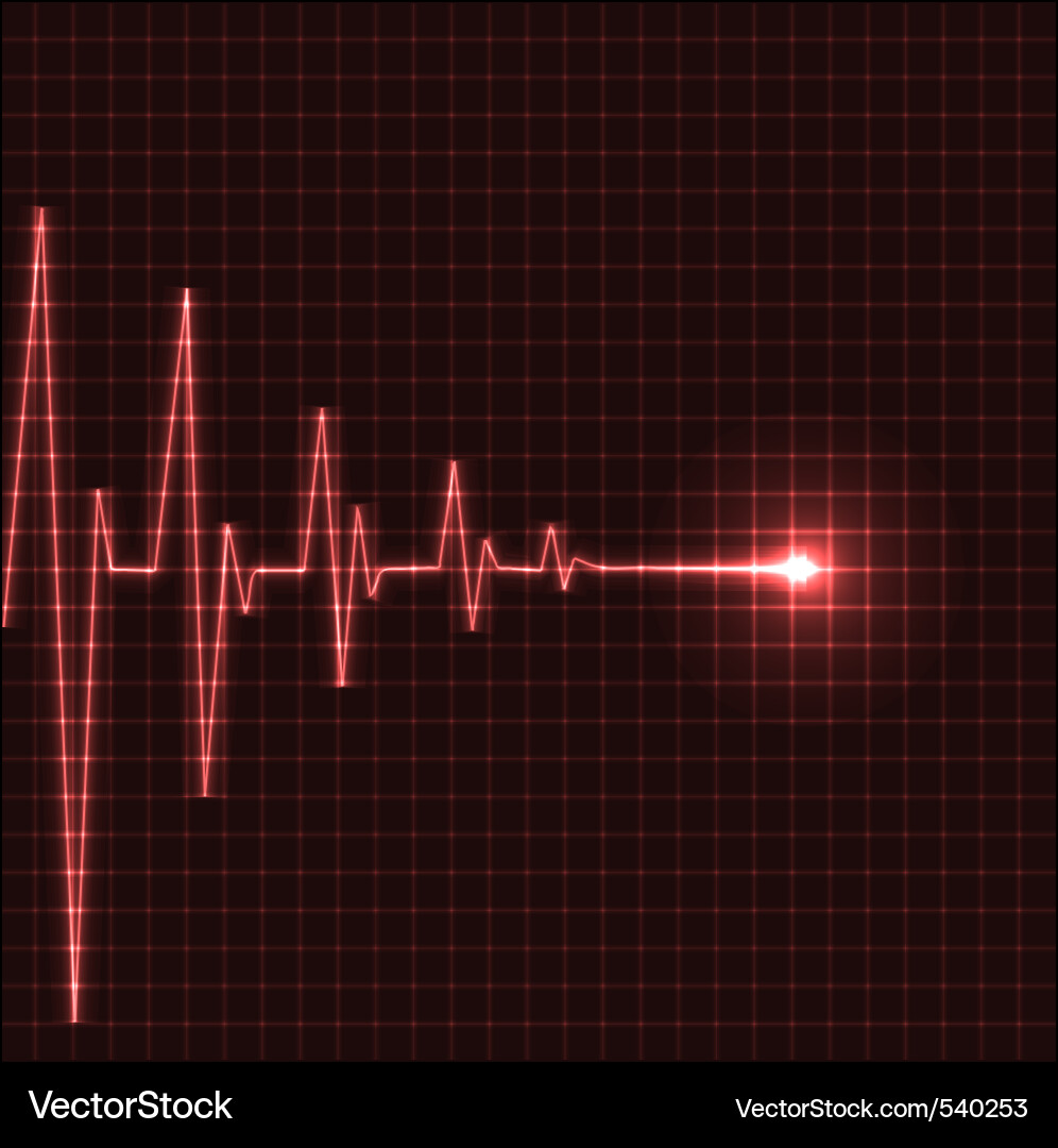 Heart beats Royalty Free Vector Image - VectorStock