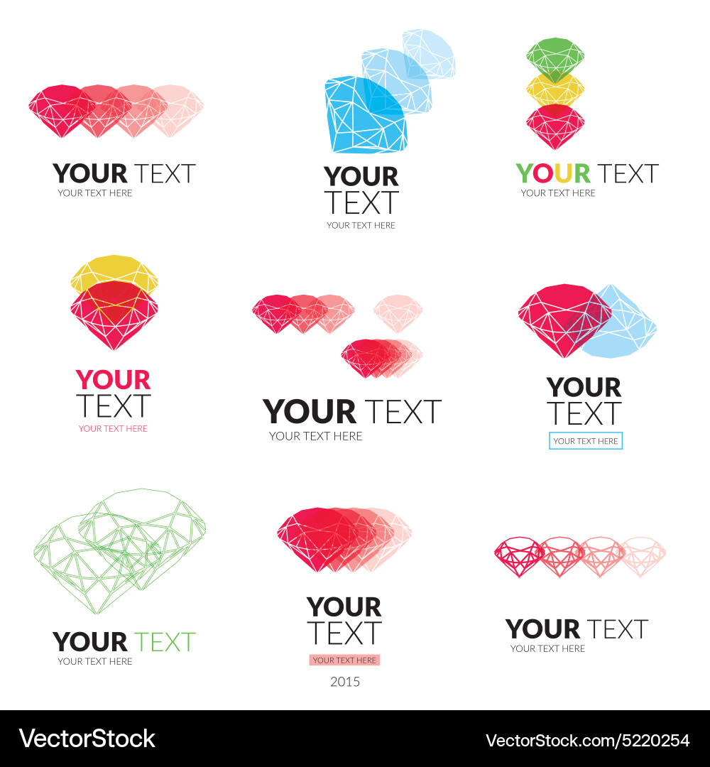 Diamond symbol 4 Royalty Free Vector Image - VectorStock