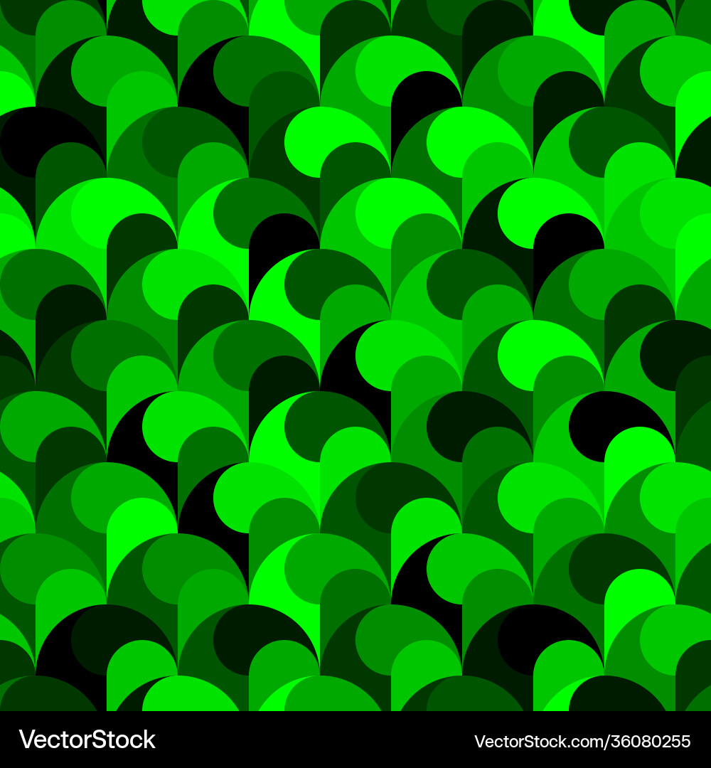 Abstract emerald green seamless pattern color Vector Image