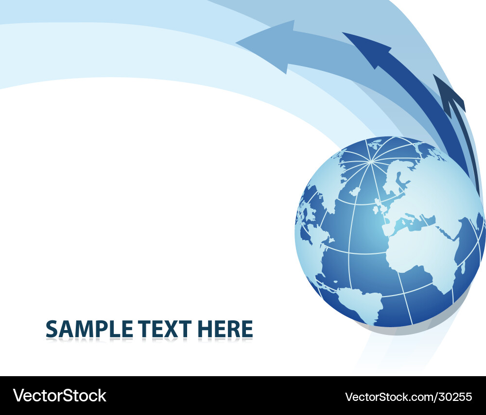 Globe Royalty Free Vector Image - VectorStock