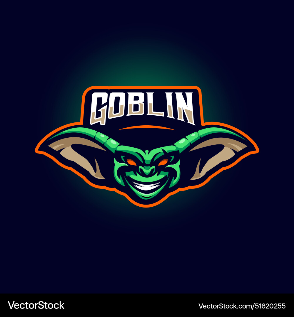 Goblin head Royalty Free Vector Image - VectorStock