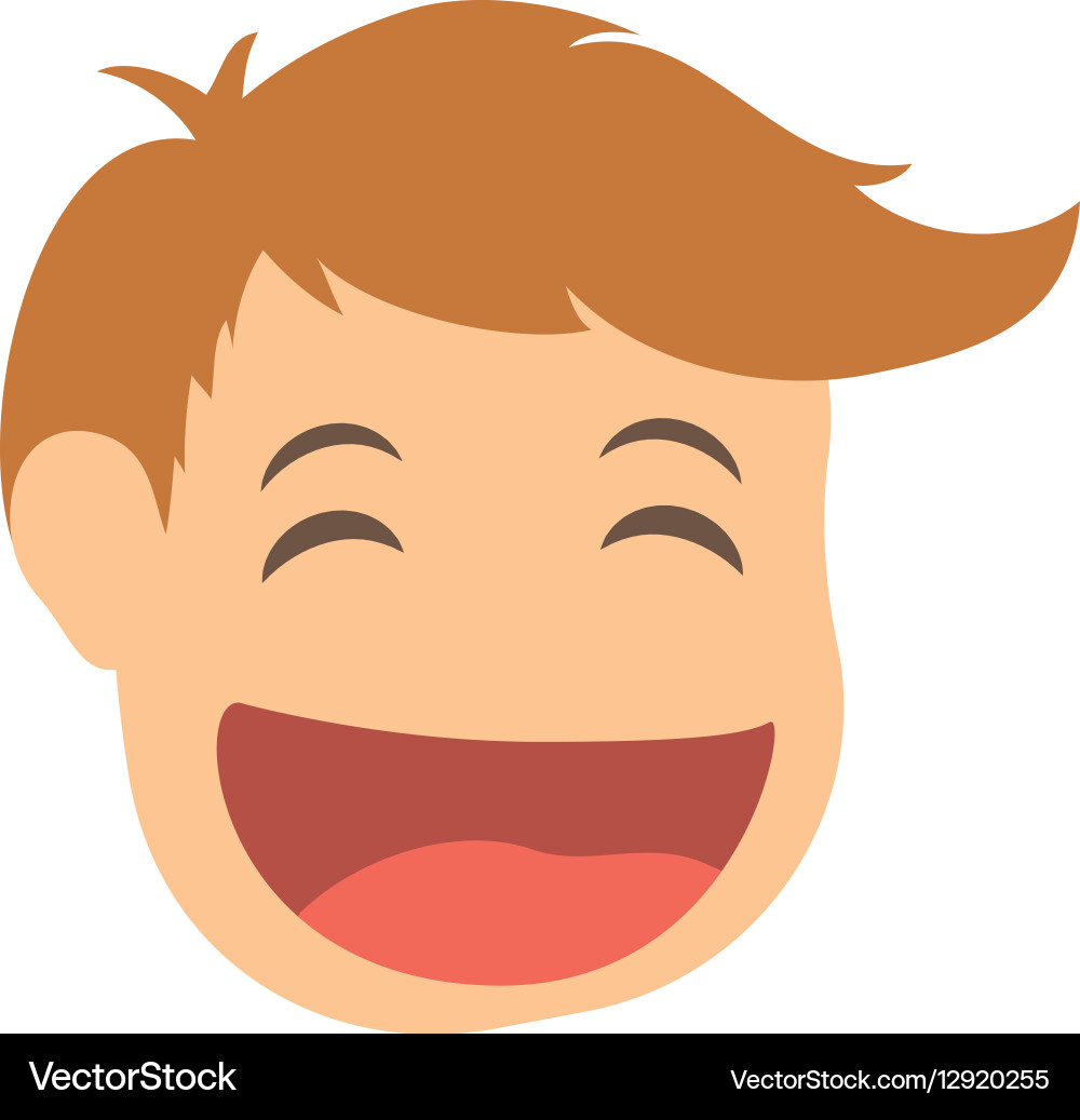 Man head cartoon Royalty Free Vector Image - VectorStock