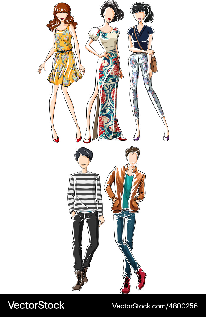 Fashion Royalty Free Vector Image - VectorStock