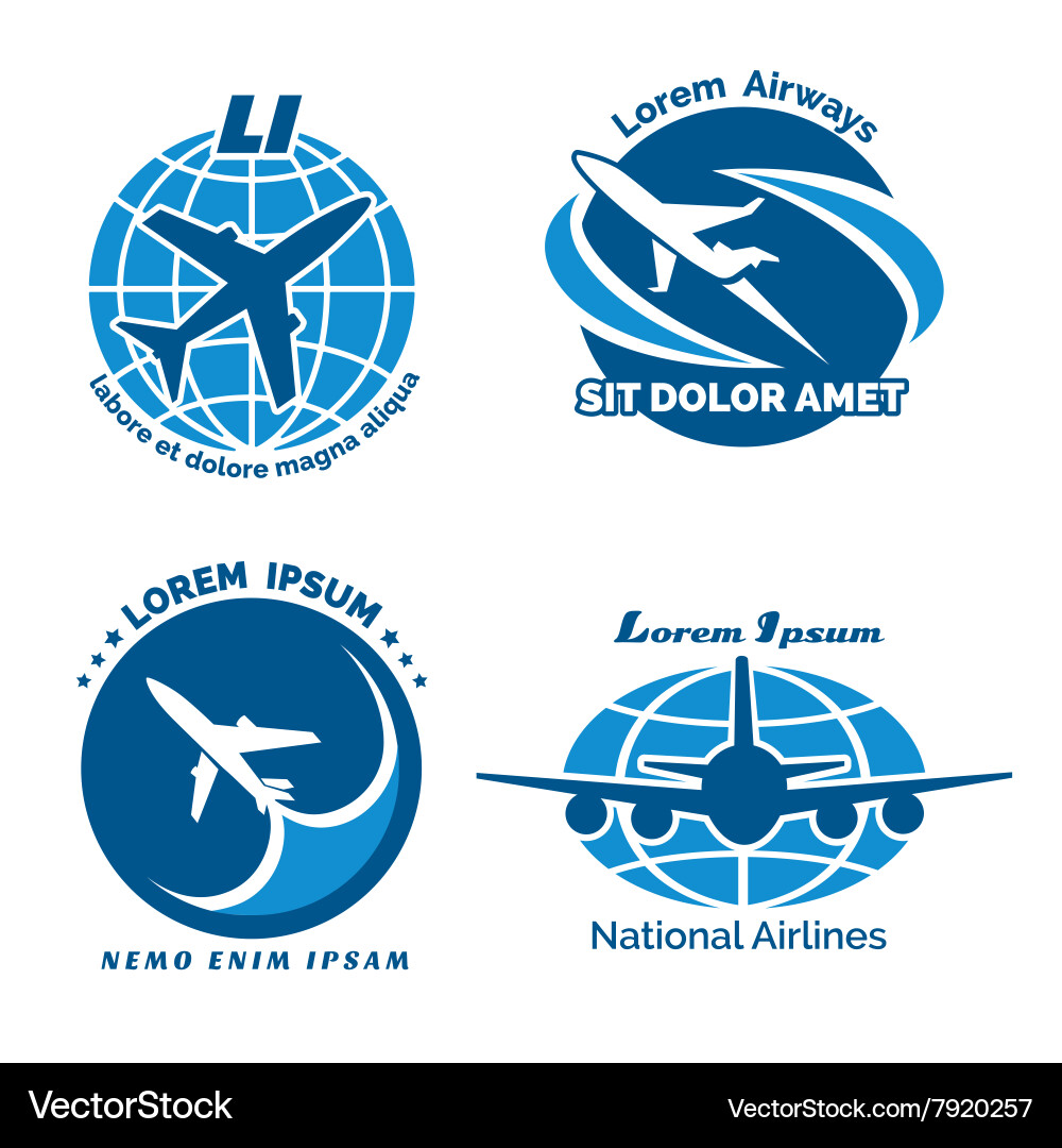 Airplane Tail Logo Vector Images (over 170)