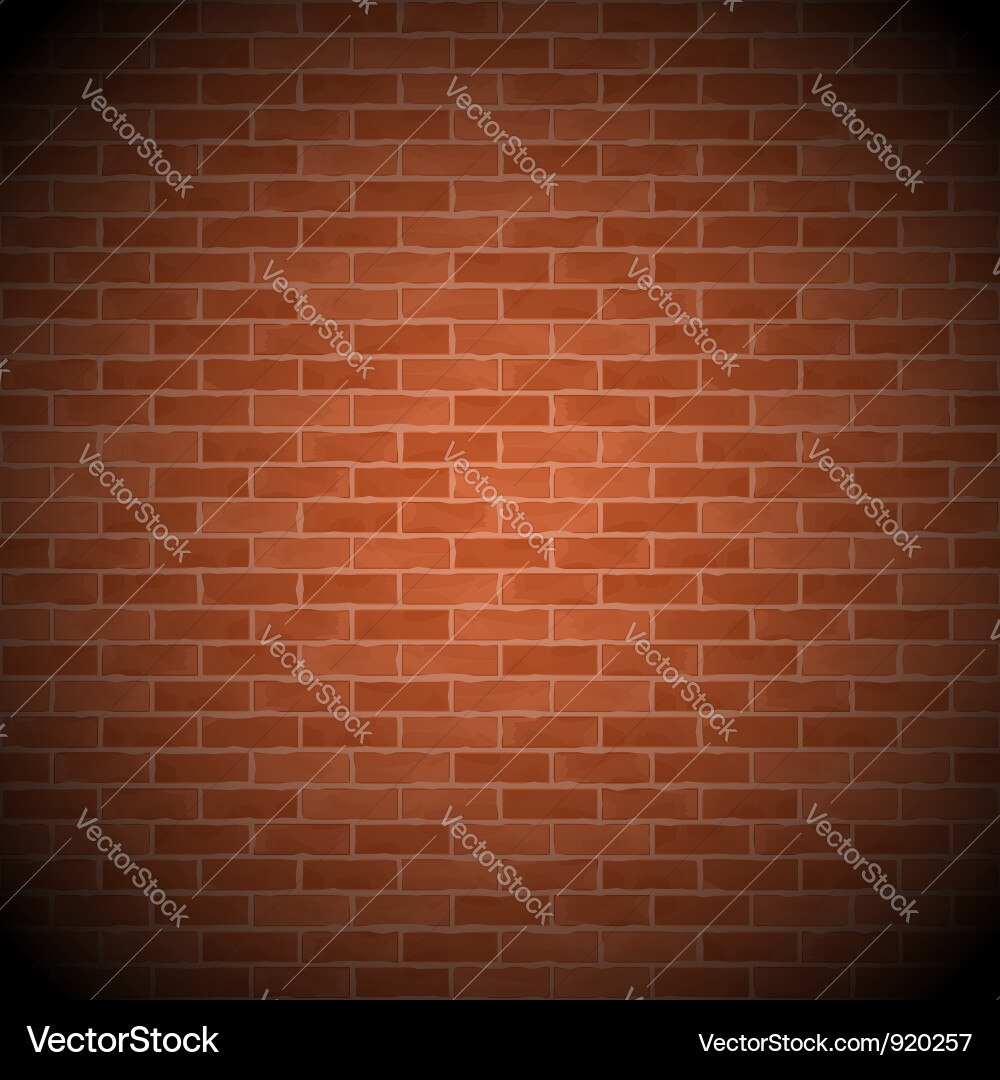 Brick wall Royalty Free Vector Image - VectorStock
