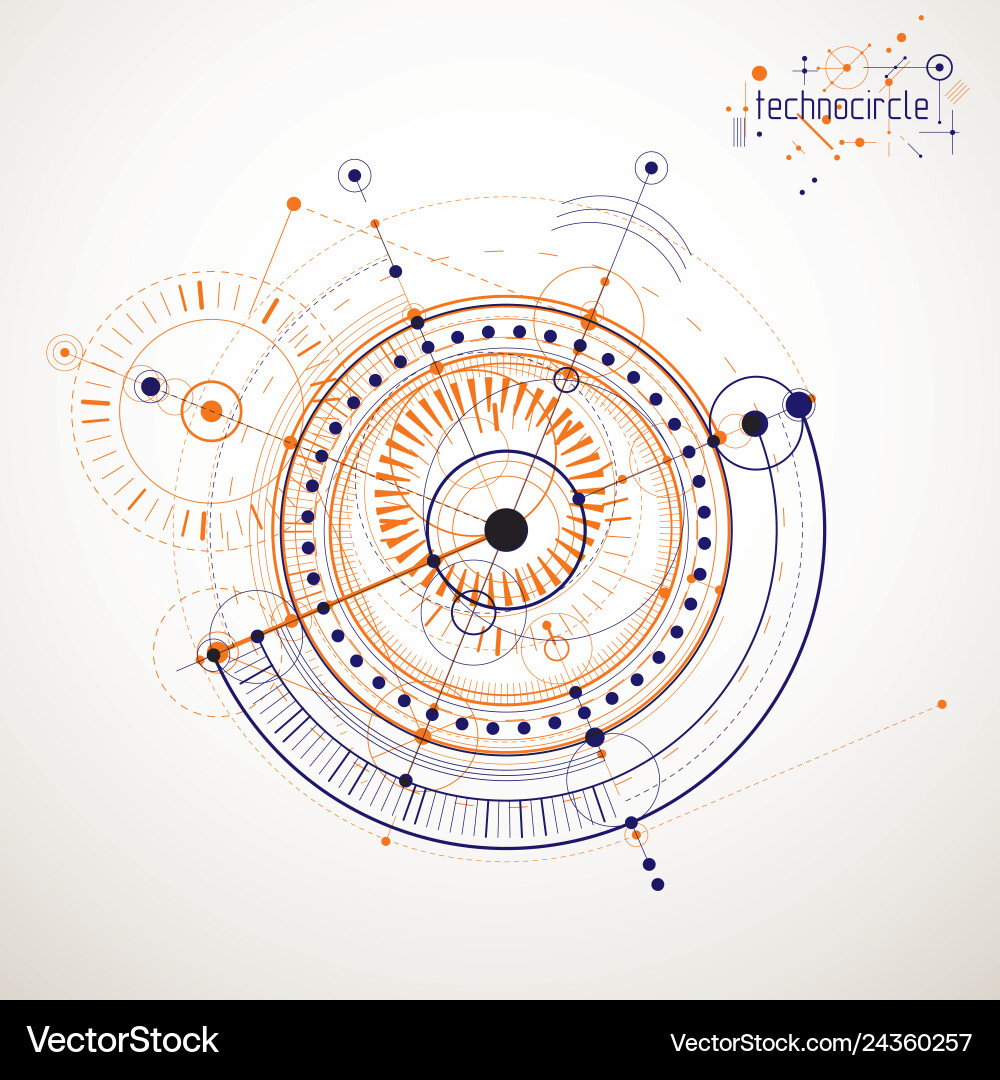 Engineering technology wallpaper made Royalty Free Vector