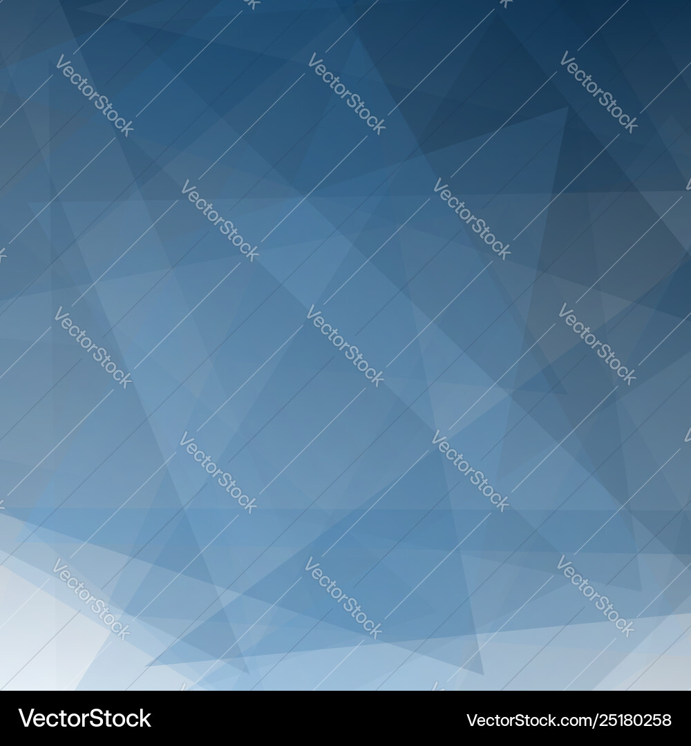 Abstract Blue Geometric Shape Background Vector Image
