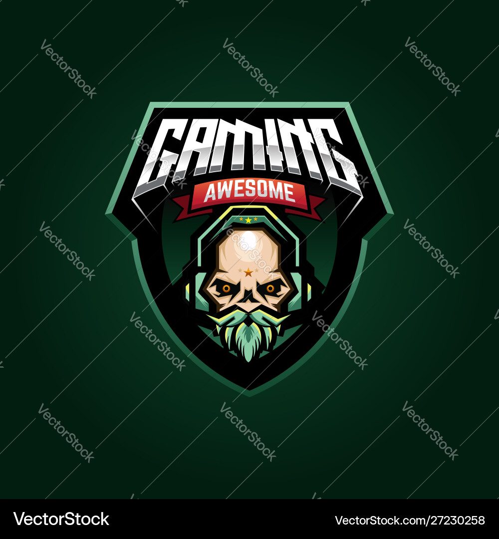 Gaming Mascot Logo Royalty Free Vector Image - VectorStock