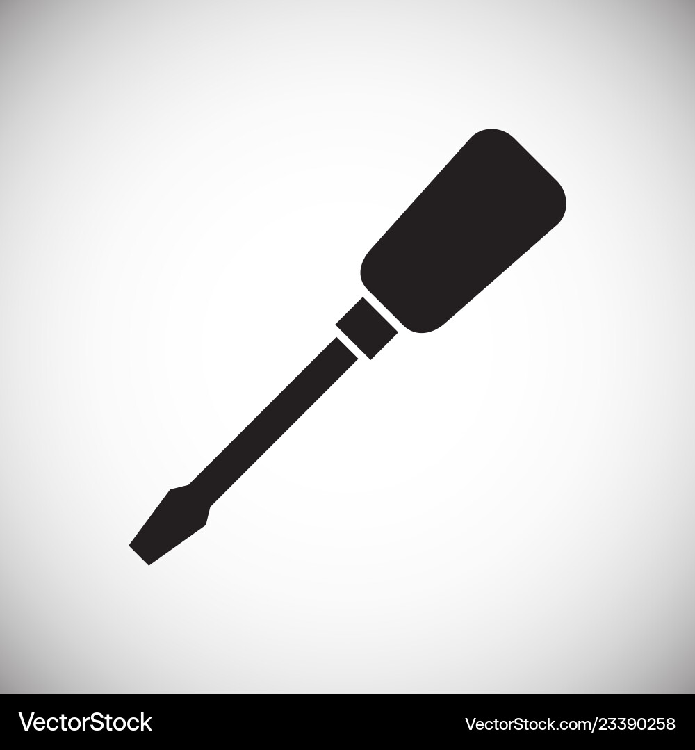 Tool icon on white background for graphic and web Vector Image