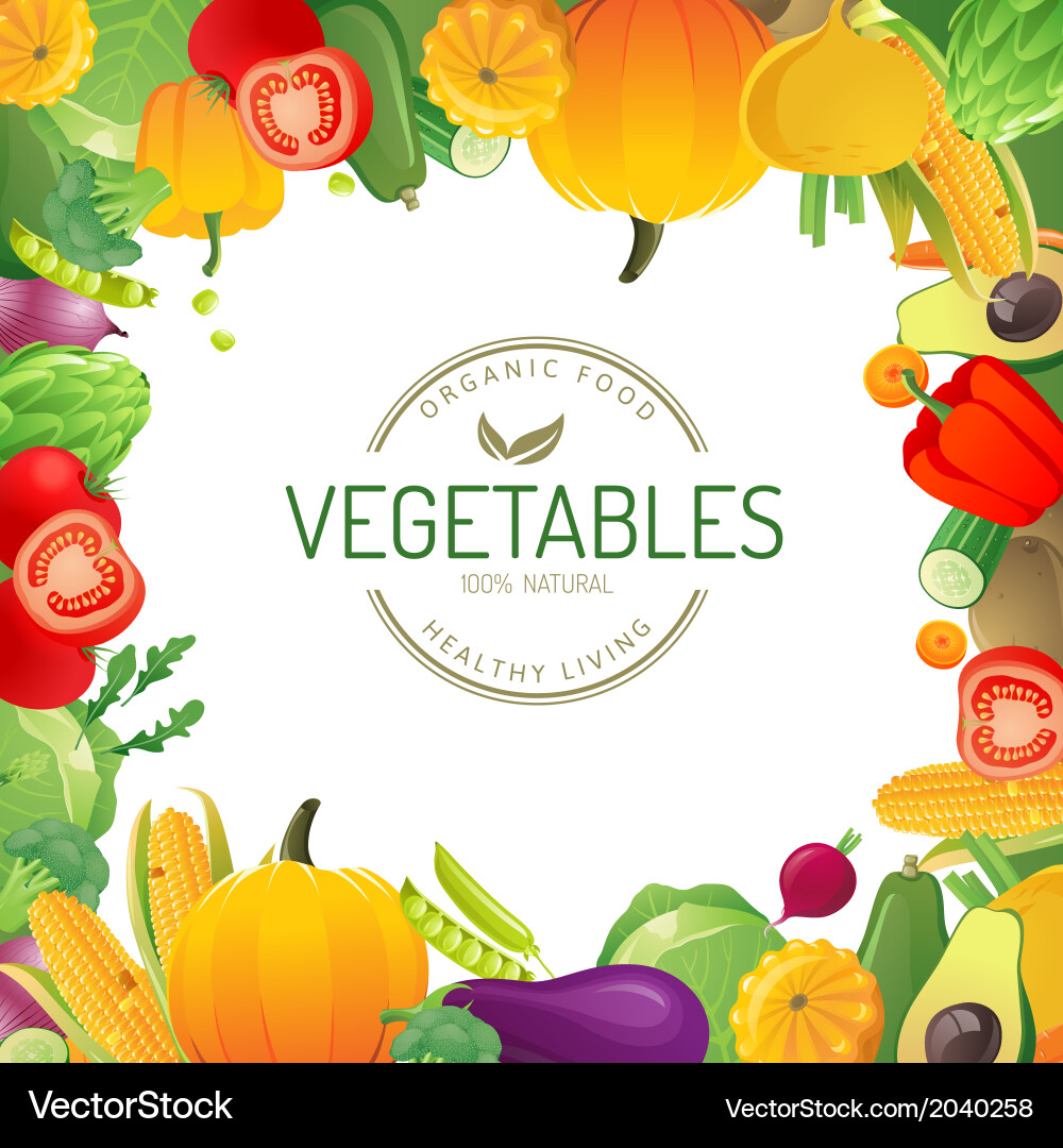 Vegetables Royalty Free Vector Image - VectorStock