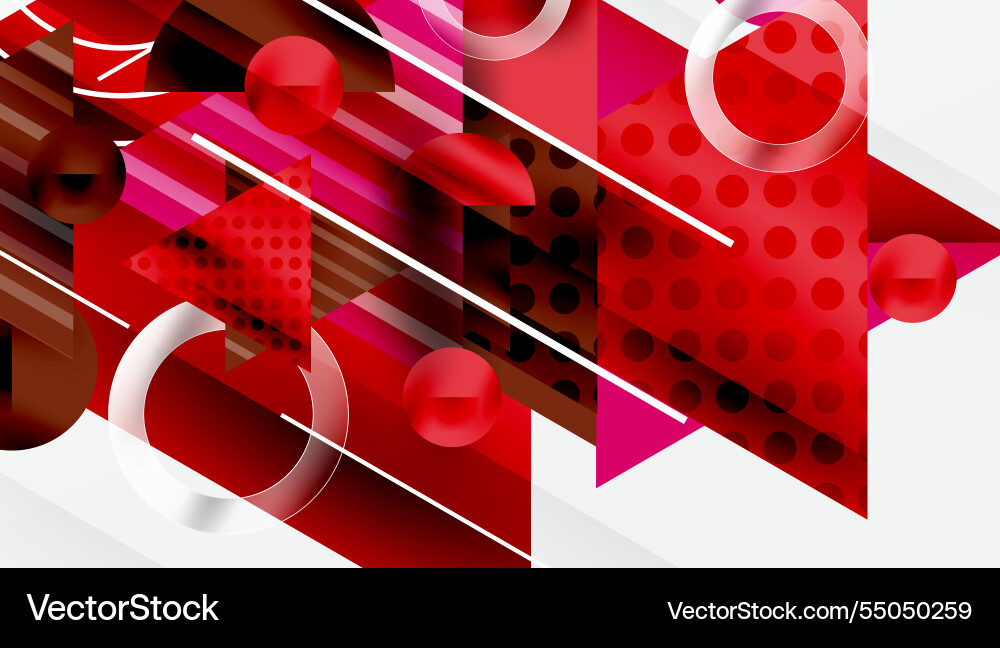 Modern abstract design with overlapping Royalty Free Vector