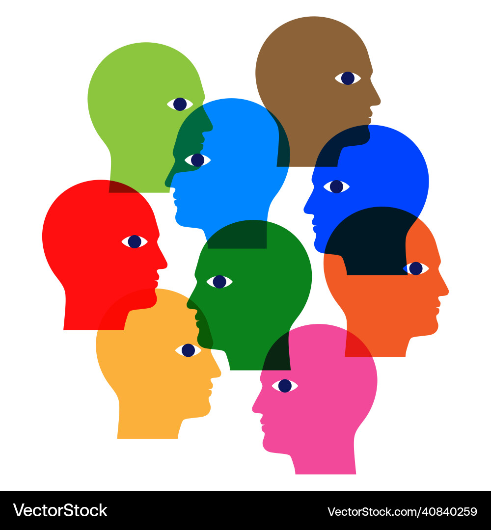 Society structure concept Royalty Free Vector Image