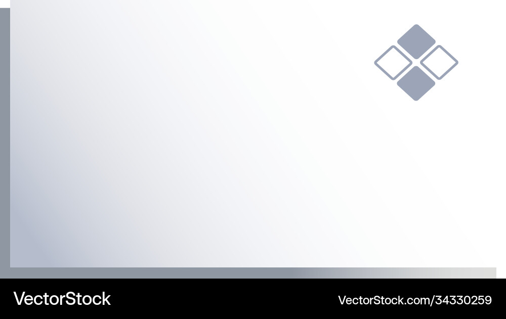 White Umschlag Design für Unternehmen Lizenzfreier Vektor